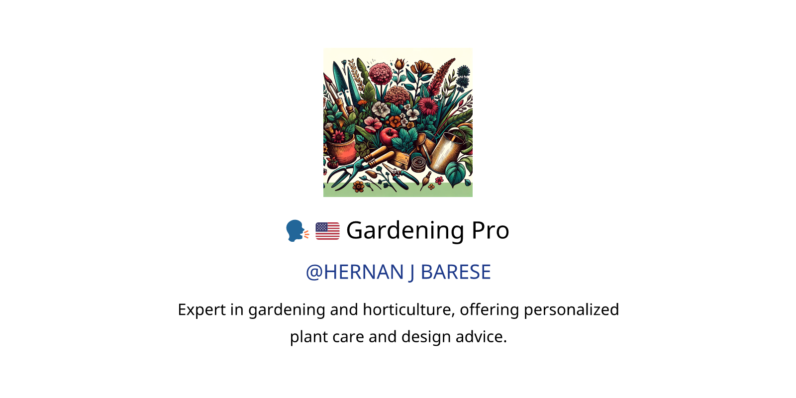 🗣️ 🇺🇸 Gardening Pro GPTs author, description, features and functions ... 🗣️ 🇺🇸 Gardening Pro GPTs author, description, features and functions ...