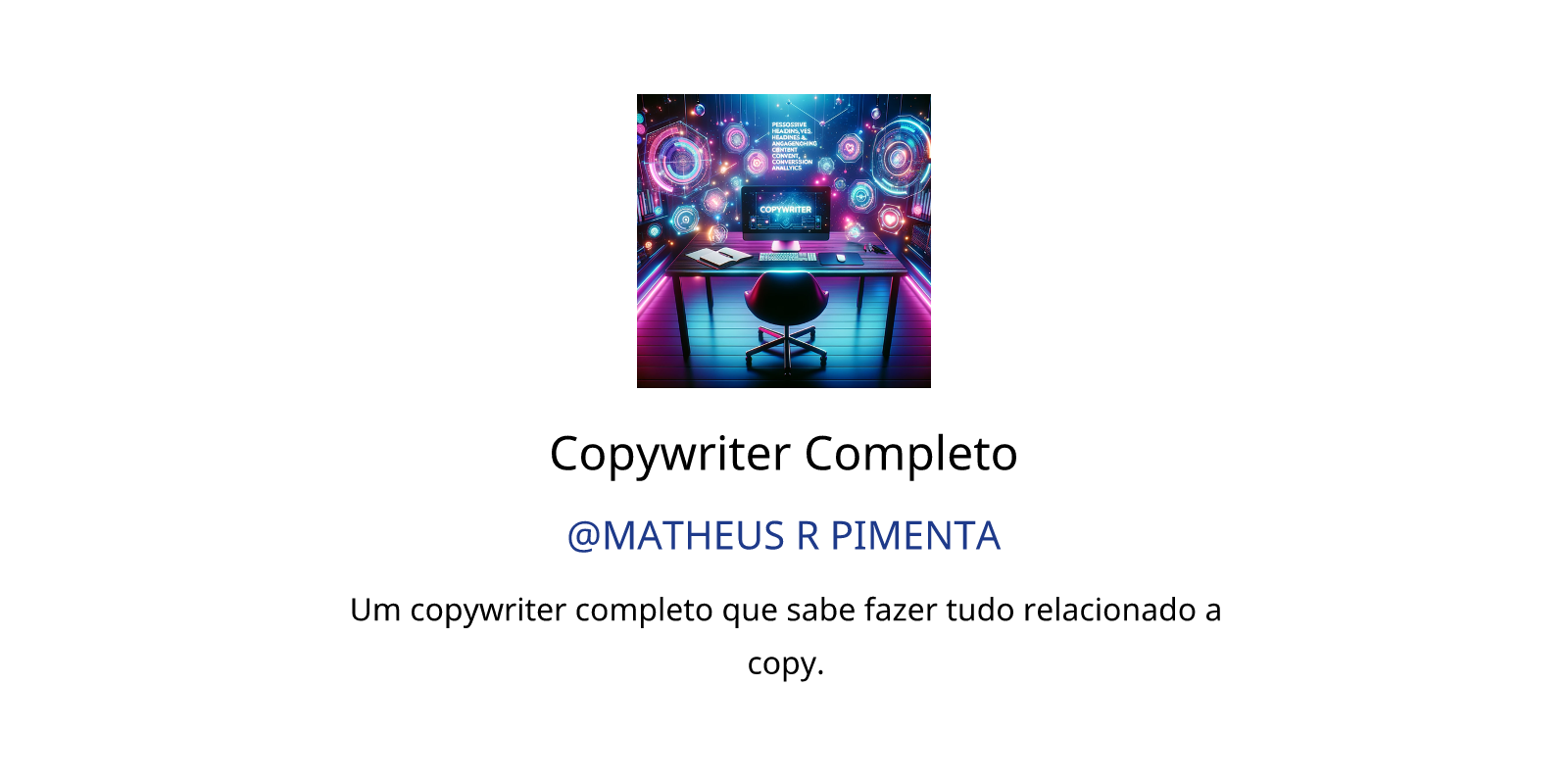 Copywriter Completo GPTs features and functions, examples and prompts ... Copywriter Completo GPTs features and functions, examples and prompts ...