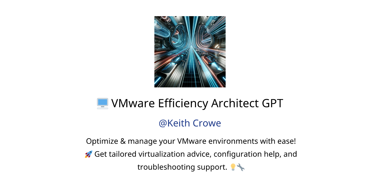 🖥️ Vmware Efficiency Architect Gpt Gpts Features And Functions Examples And Prompts Gpt Store 8341