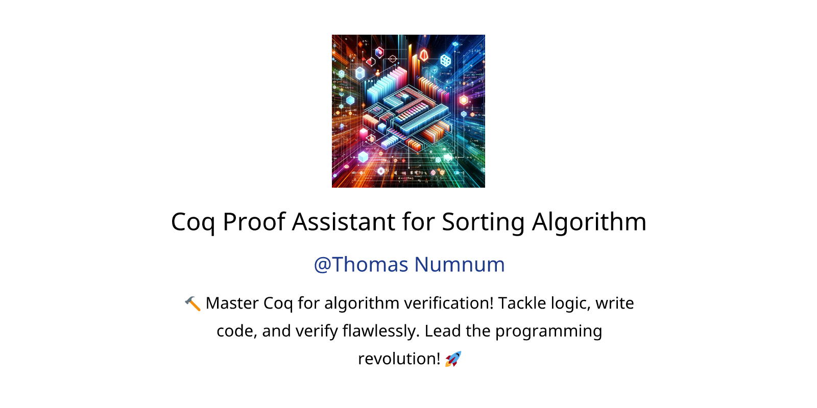 Coq Proof Assistant For Sorting Algorithm Gpts Features And Functions Examples And Prompts