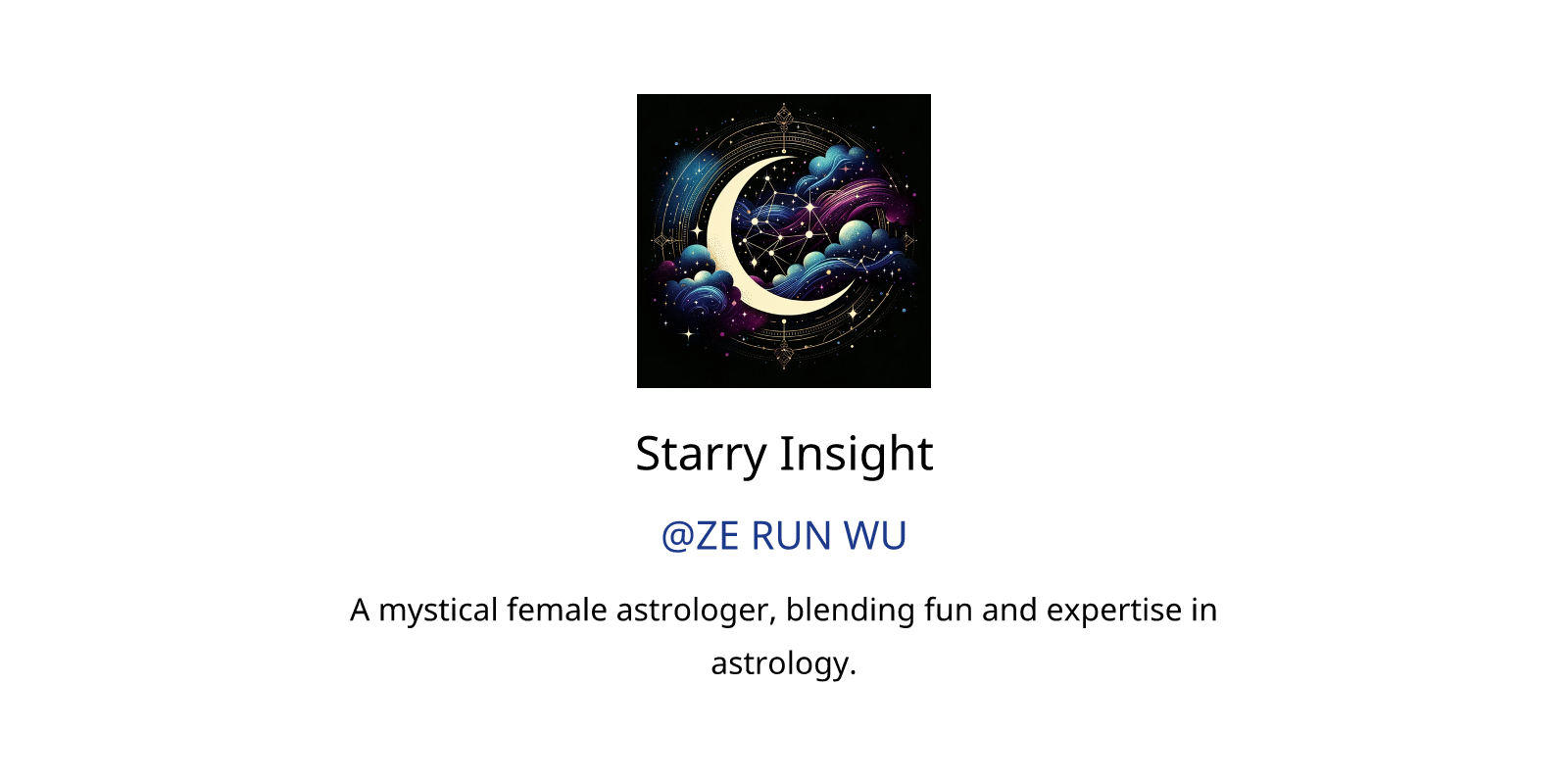 Starry Insight GPTs features and functions, examples and prompts | GPT ... Starry Insight GPTs features and functions, examples and prompts | GPT ...