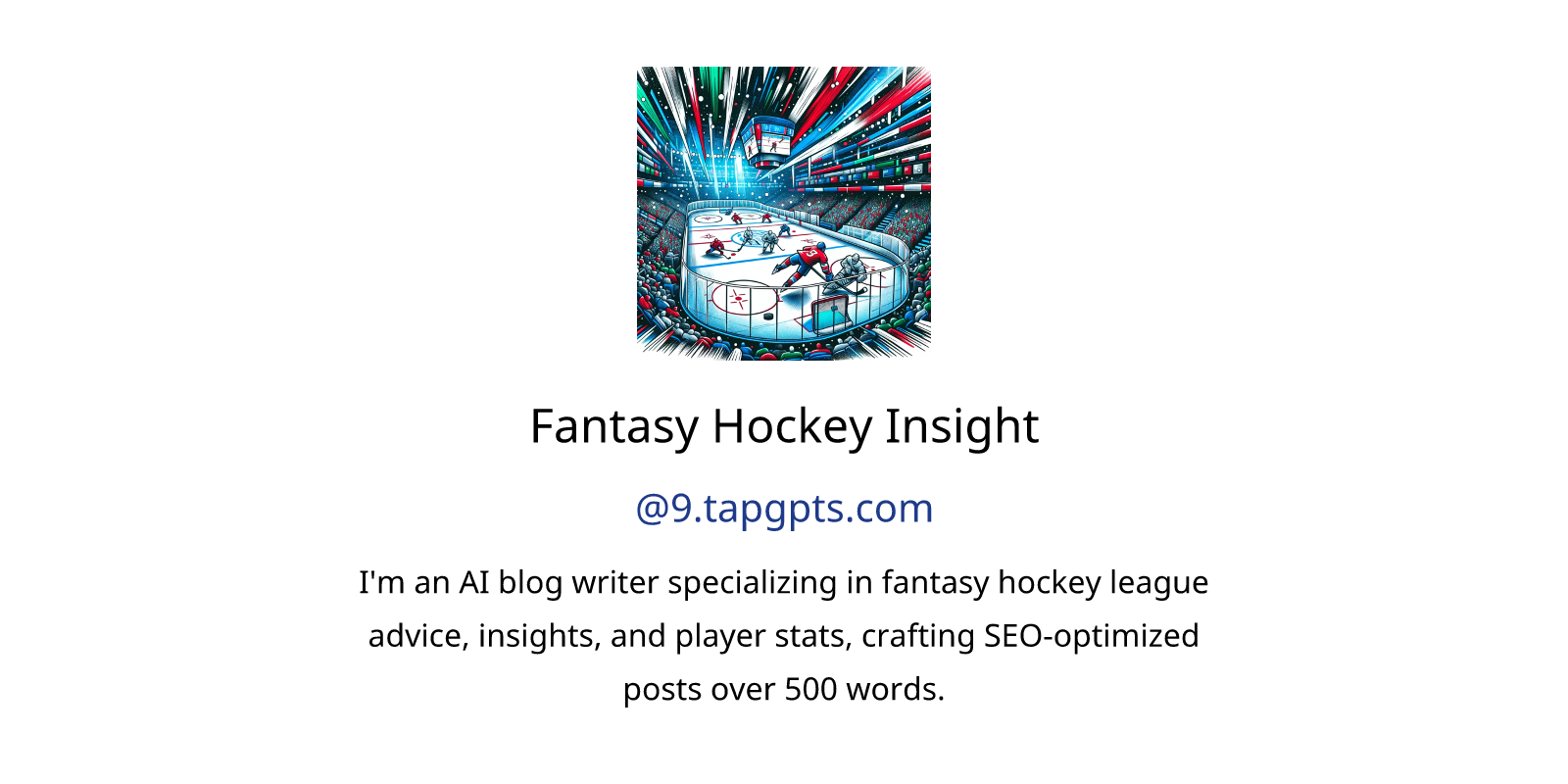 Fantasy Hockey Insight GPTs features and functions, examples and ... Fantasy Hockey Insight GPTs features and functions, examples and ...