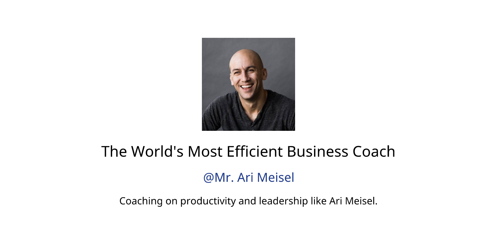 The World's Most Efficient Business Coach GPTs author, description ... The World's Most Efficient Business Coach GPTs author, description ...