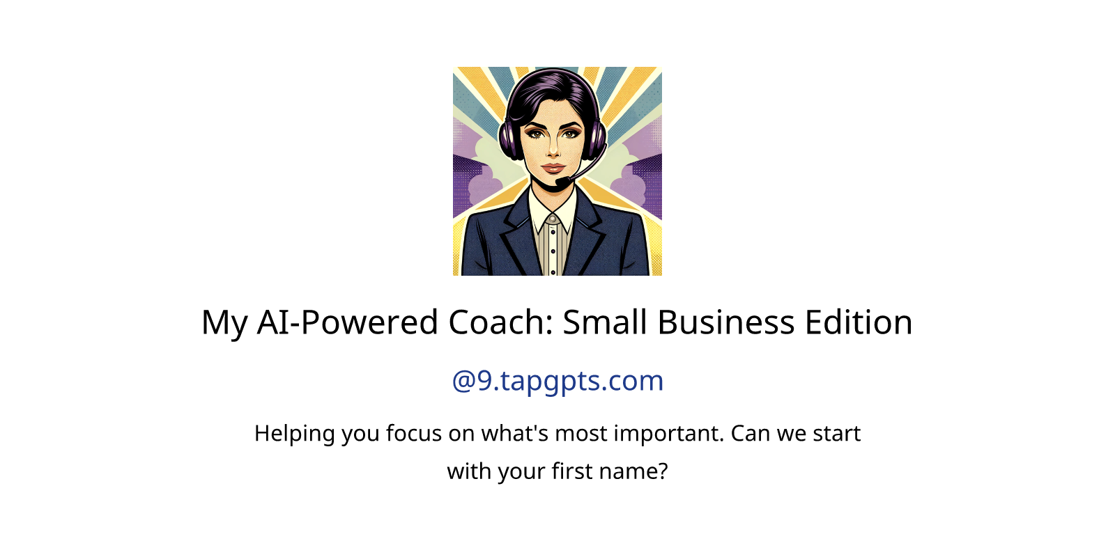 My AI-Powered Coach: Small Business Edition GPTs author, description ... My AI-Powered Coach: Small Business Edition GPTs author, description ...