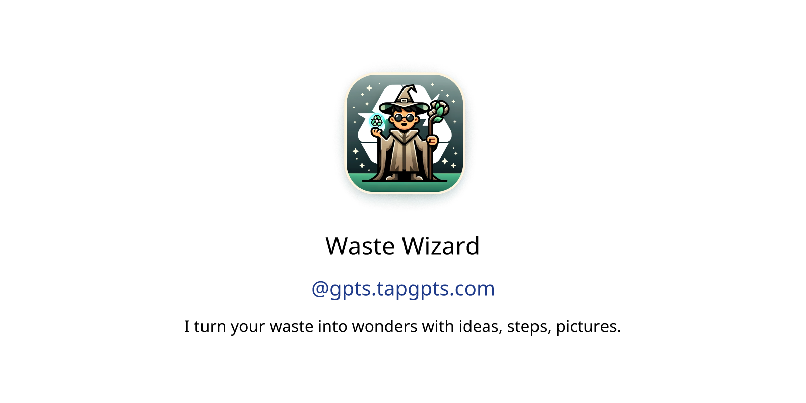 Waste Wizard GPTs features and functions, examples and prompts | GPT Store Waste Wizard GPTs features and functions, examples and prompts | GPT Store