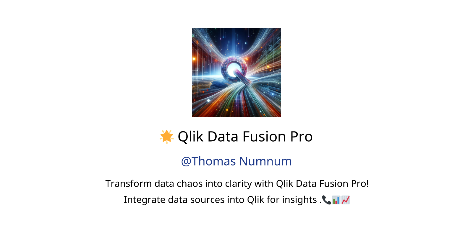 🌟 Qlik Data Fusion Pro GPTs author, description, features and functions ... 🌟 Qlik Data Fusion Pro GPTs author, description, features and functions ...