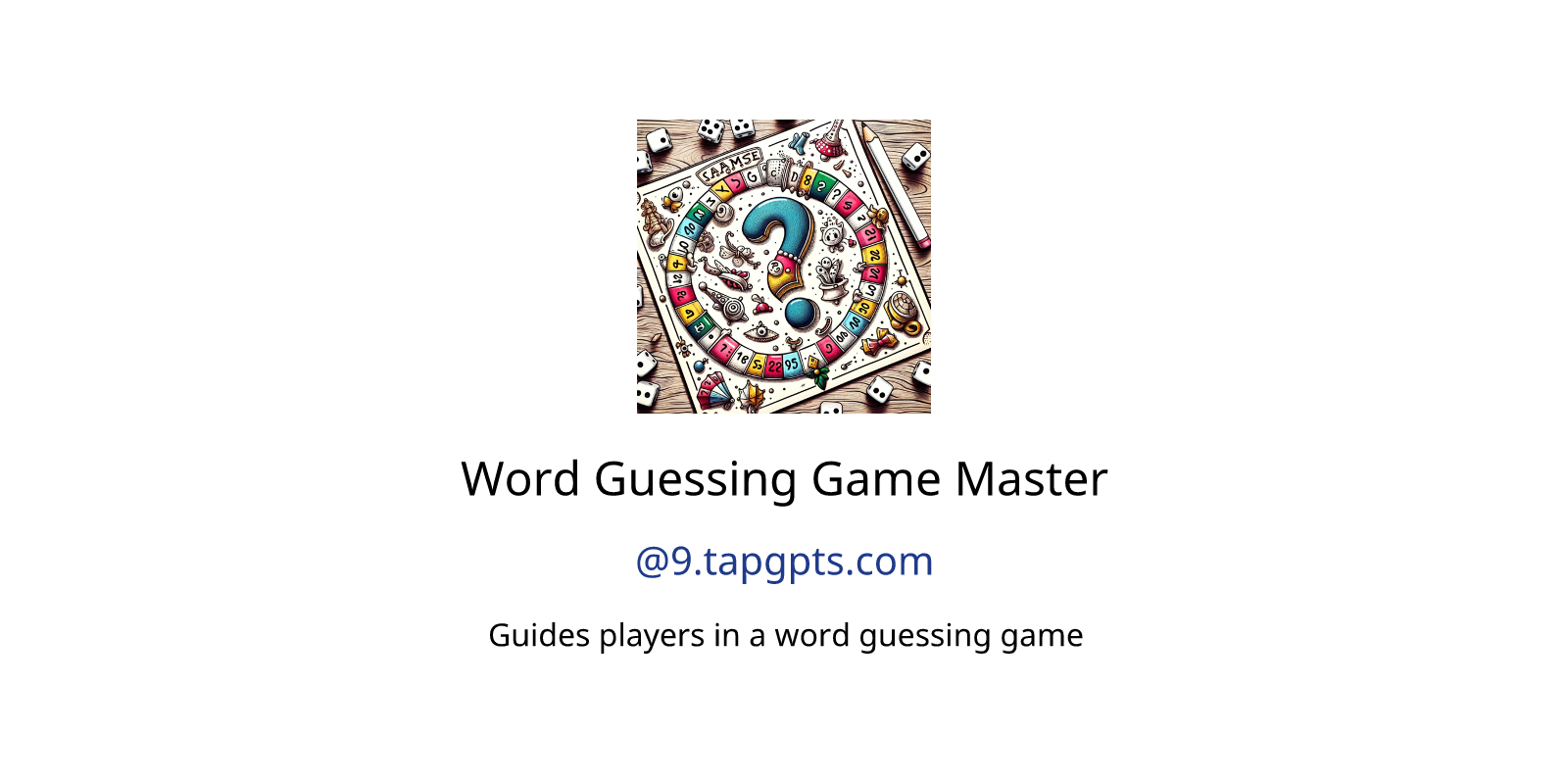 Word Guessing Game Master GPTs features and functions, examples and ... Word Guessing Game Master GPTs features and functions, examples and ...