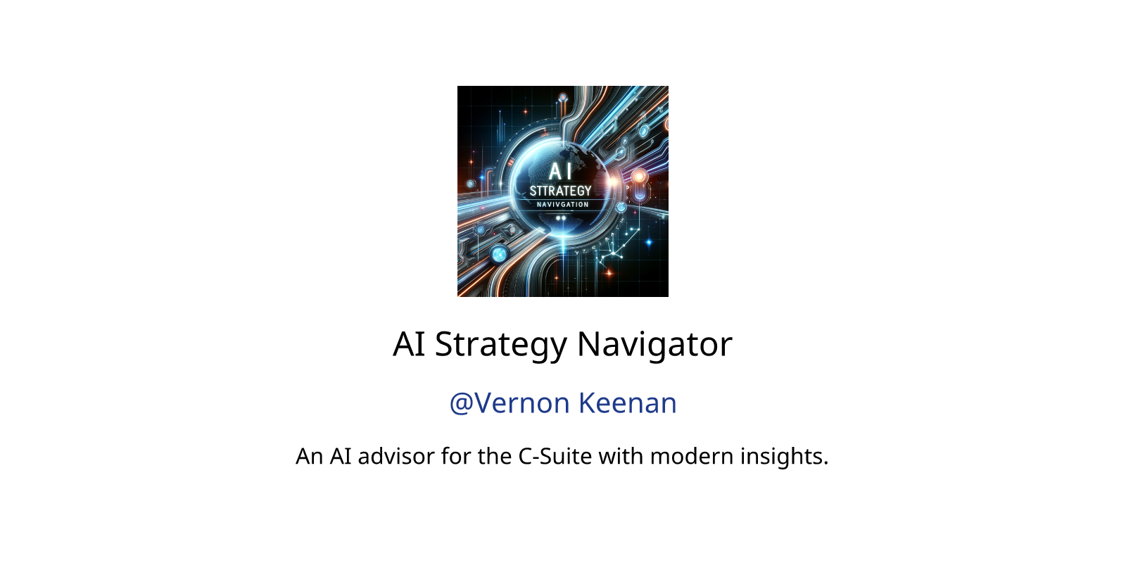 AI Strategy Navigator GPTs features and functions, examples and prompts ... AI Strategy Navigator GPTs features and functions, examples and prompts ...